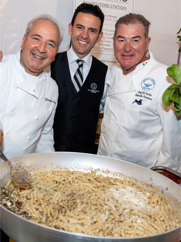 TVC Studios - Television City - Event Photo - Pasta in a Bowl with Three Gentleman